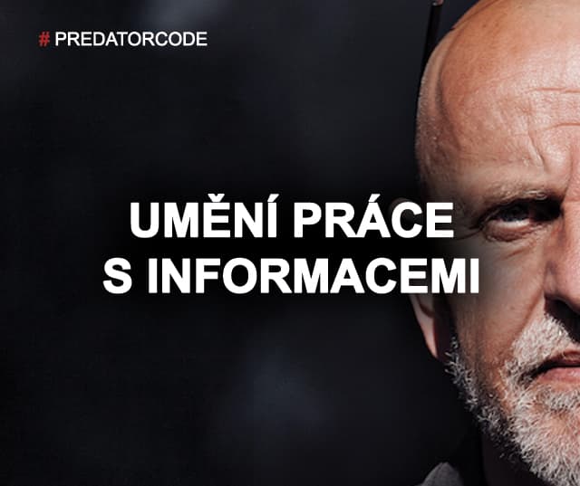 #PREDATORCODE - INFORMACE - Jaroslav Homolka
